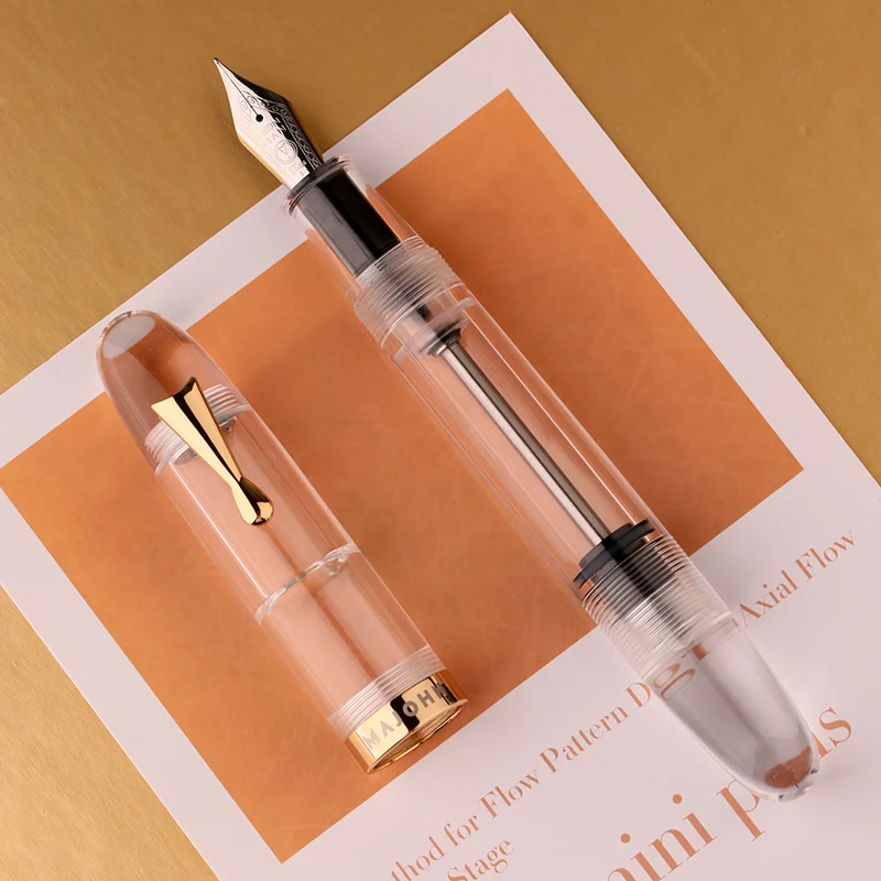 MAJOHN C4 Transparent Large Capacity Pen Holder Ink Storage Safety ...