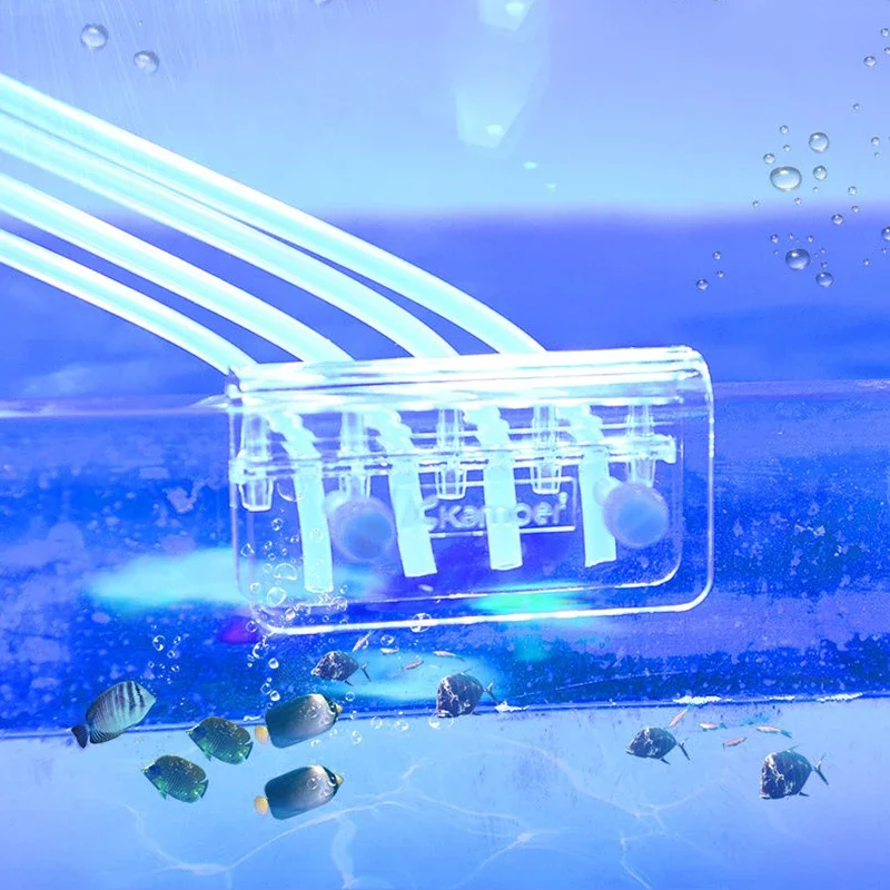 Aquarium-Soft-Hose-Fixture-Holder-Dosing-Pump-Air-Reef-Tank-5-Tube ...
