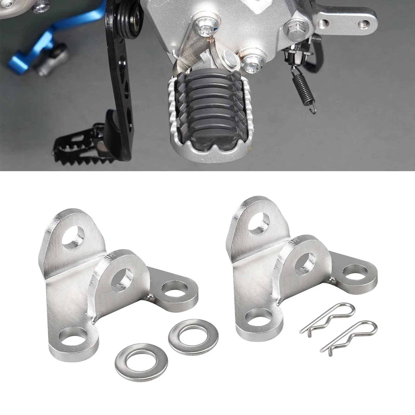 20MM-Lowering-Footpeg-Footrest-Bracket-For-Yamaha-Tenere-700-XTZ700 ...