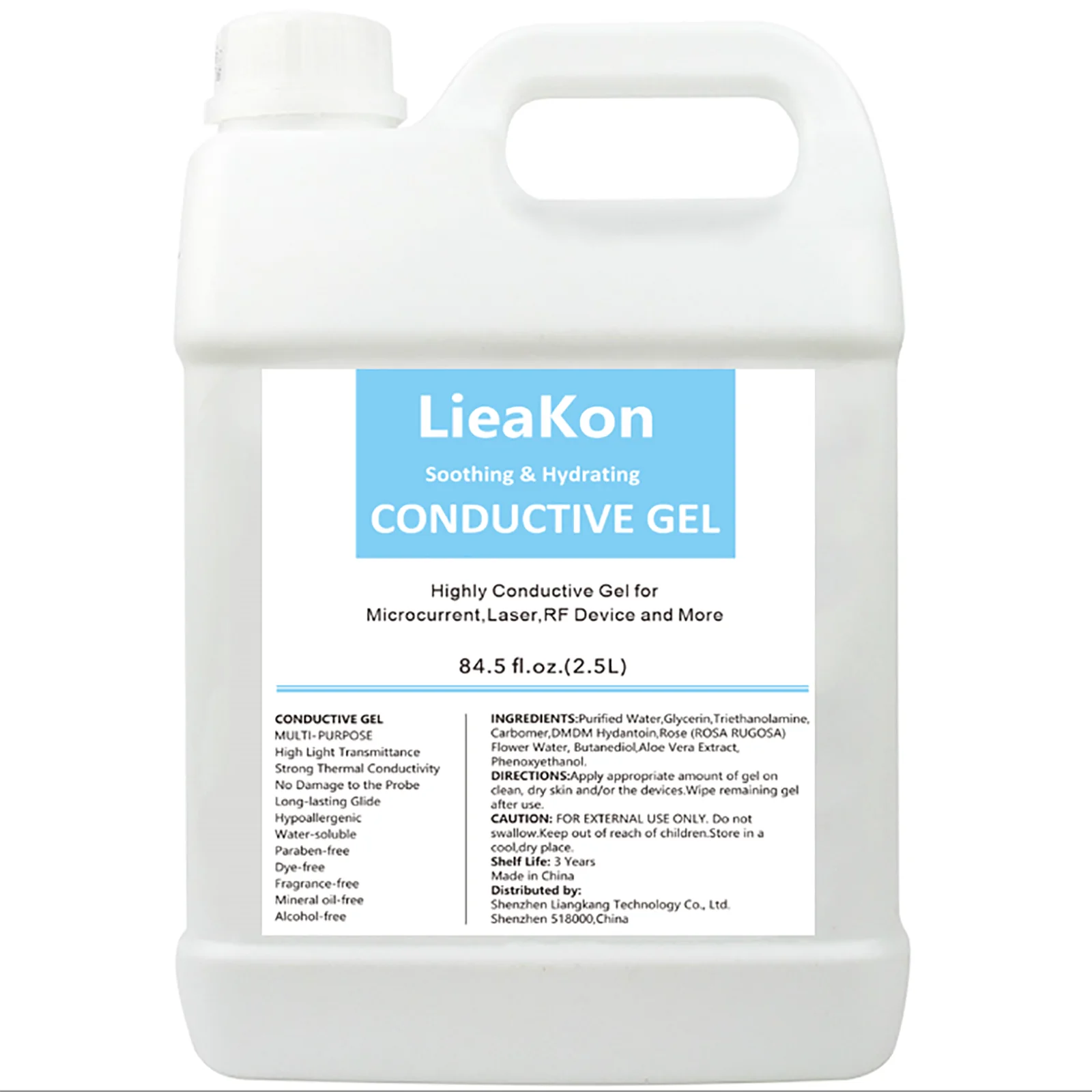 2-5L-Gel-Conductor-Radiofrecuencia-y-Cavitacion-Clear-Contact-Gel-for ...