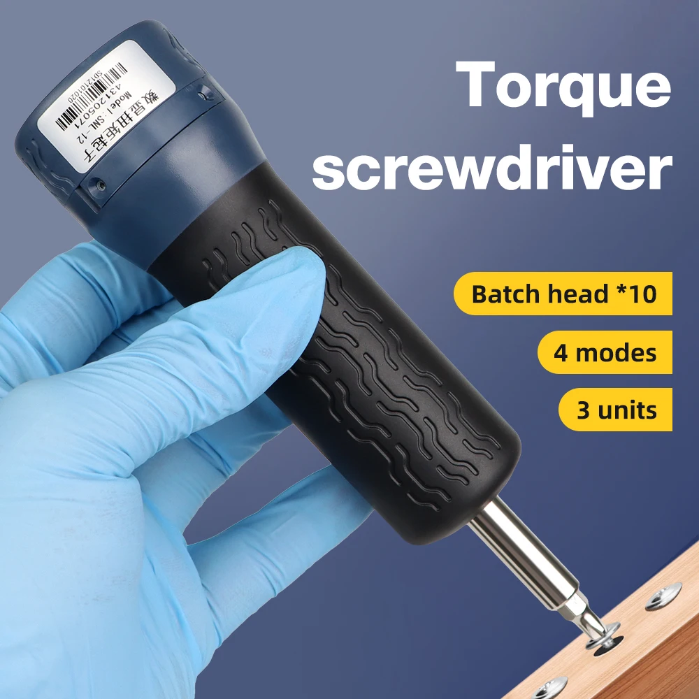Digital Torque Screwdriver Portable Preset Torque Gauge 1.2-12N.m ...