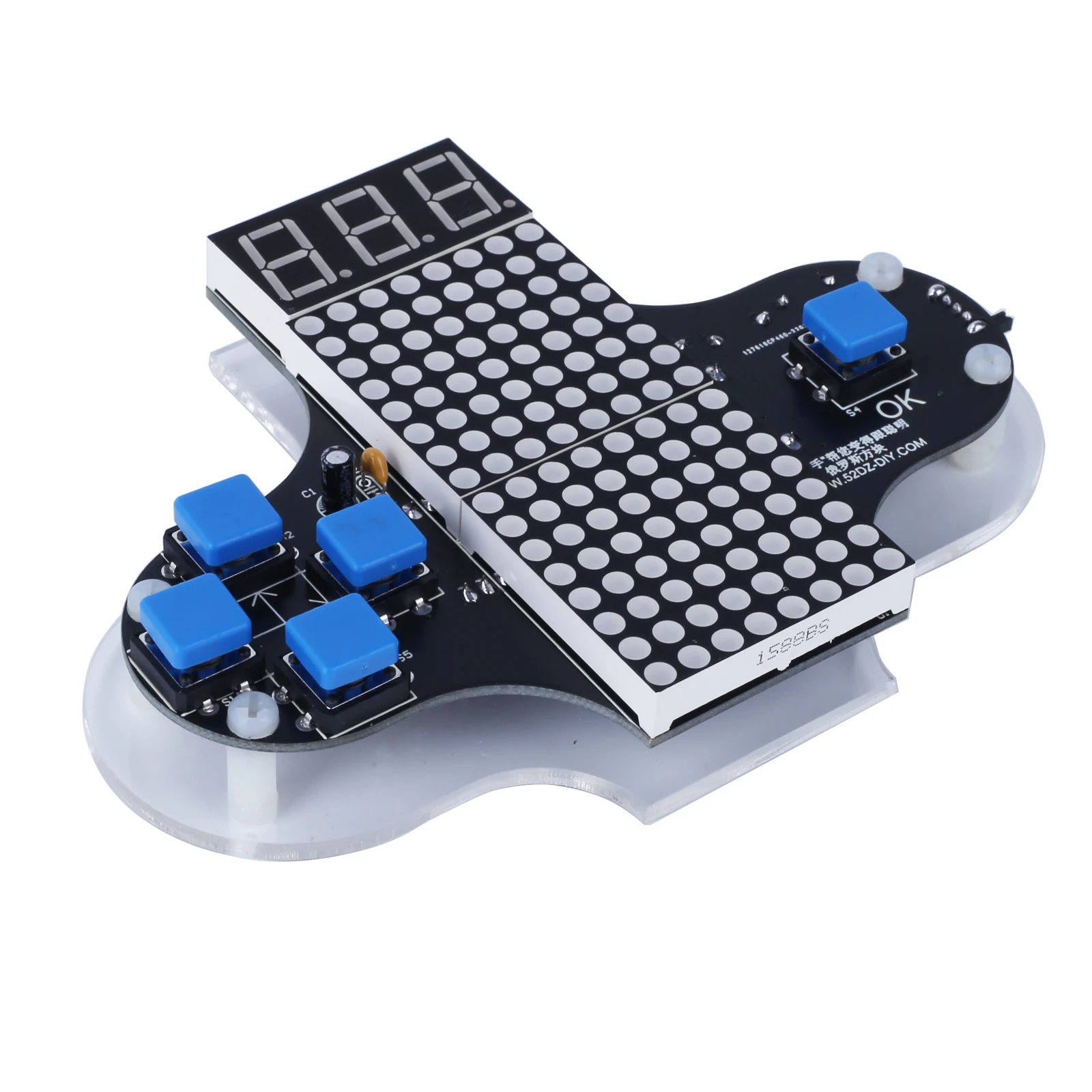 4-Games-51-MCU-Electronic-Kit-Ts-Snake-Plane-Racing-Classic-Game-Suite ...