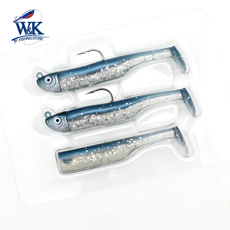 Nuova-dimensione-Slinky-Shad-6cm-con-KIT-di-esche-morbide-con-testa ...