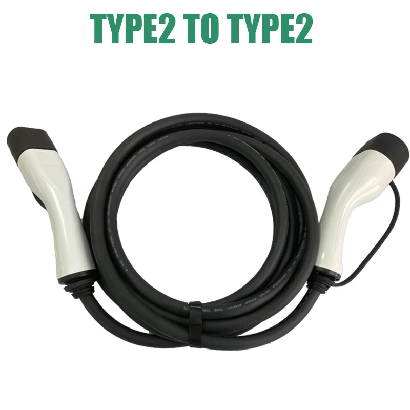EV Charging Cable Type2 to Type2 Female to Male Plug IEC 62196-2 EV ...