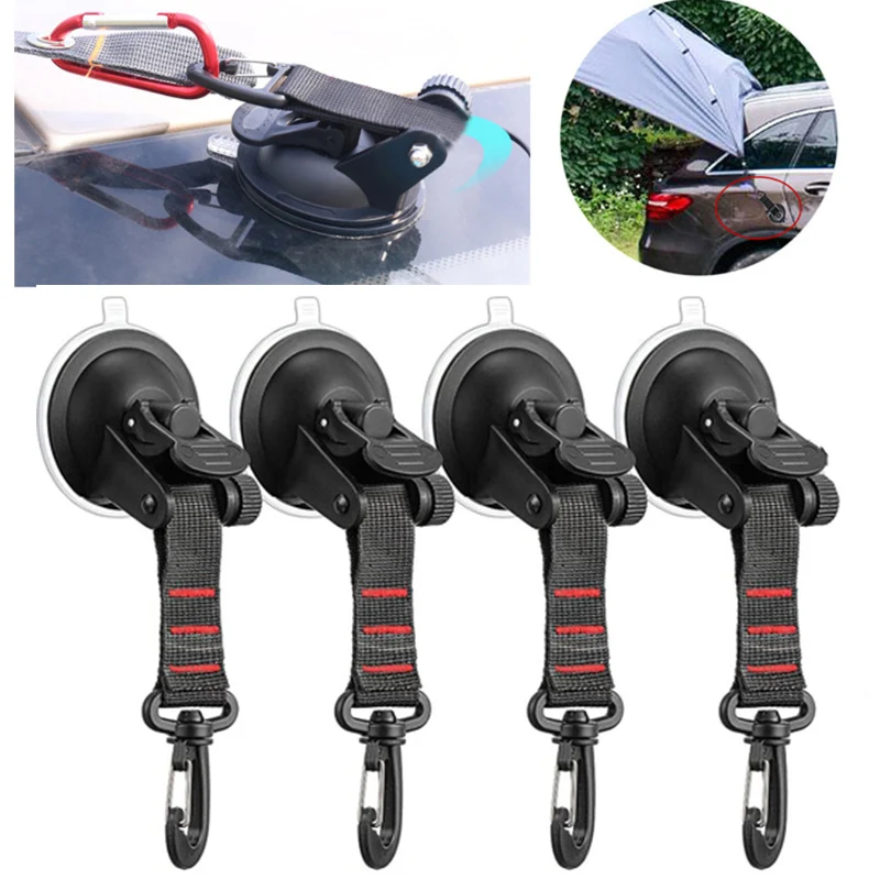 4pcs-Strong-Suction-Cup-Anchor-Outdoor-Tent-Securing-Hook-Heavy-Duty ...