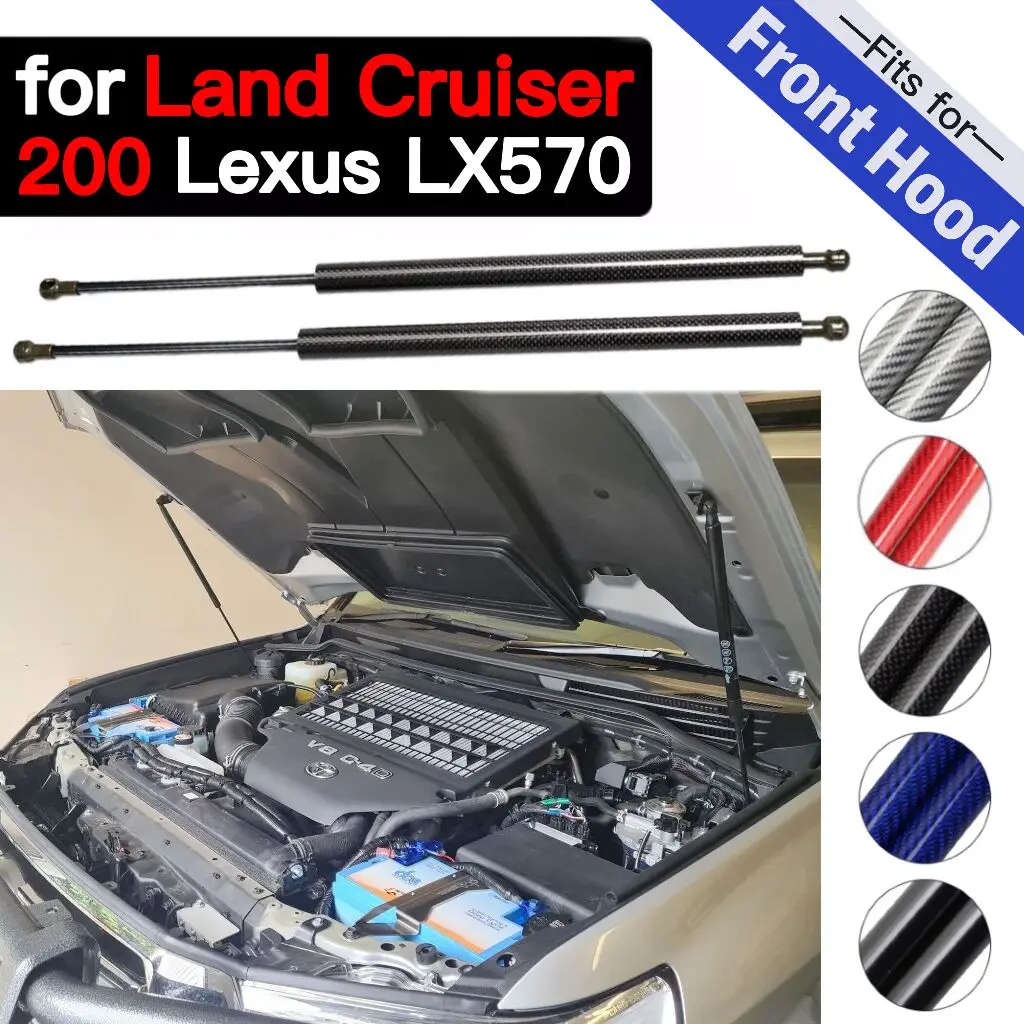 Hood-Lift-Support-Struts-For-Toyota-Land-Cruiser-200-Series-Lexus-LX570 ...