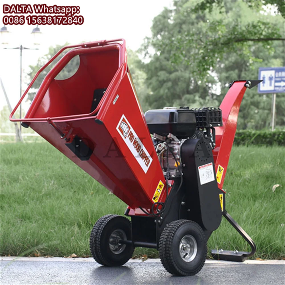 Forestry-Machinery-Firewood-Processor-6-5HP-Gasoline-Wood-Crusher-Small ...