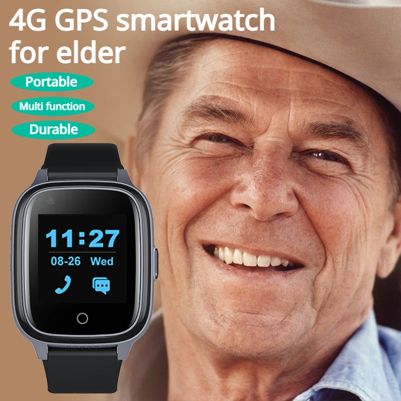 Reloj-inteligente-4G-para-ancianos-dispositivo-antip-rdida-resistente ...