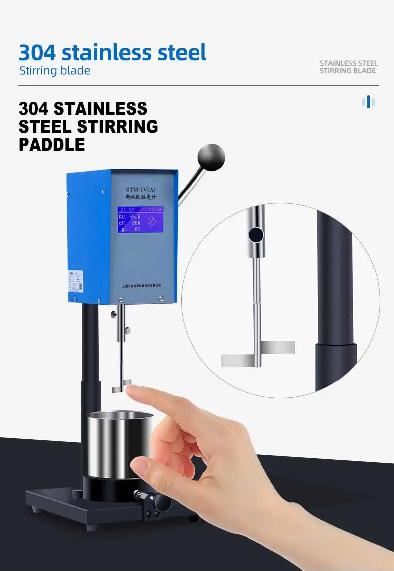 LICHEN LC-STM-IV (A) / LC-STM-IV (B) Digital Viscometer – KU, CP, G ...