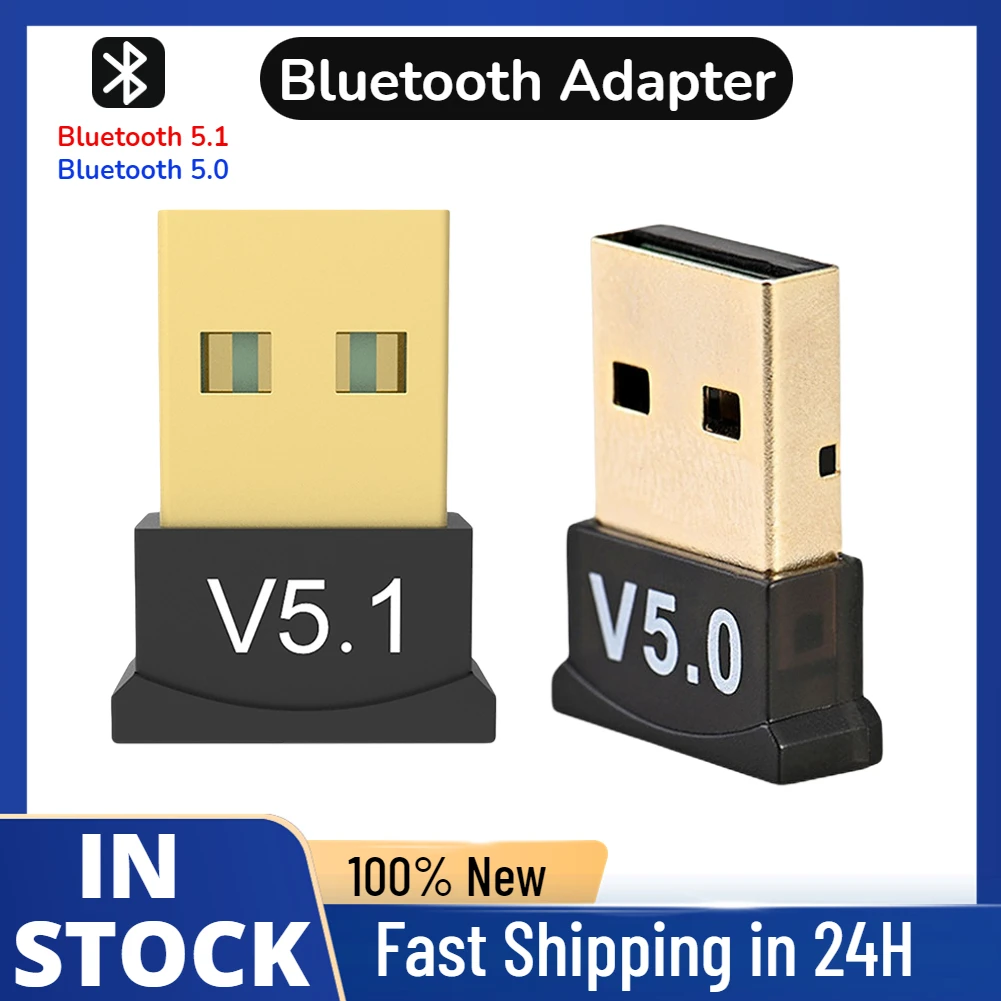 USB-Bluetooth-Adapter-5-1-For-Wireless-Speaker-Audio-Laptop-Mouse ...