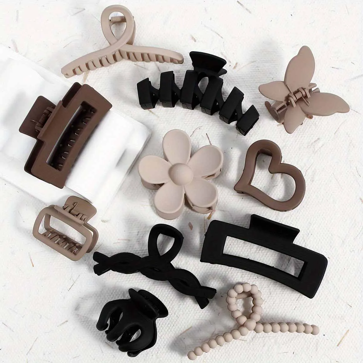 11 Uds. Combinación de accesorios para el cabello de PC estilo Maillard ...