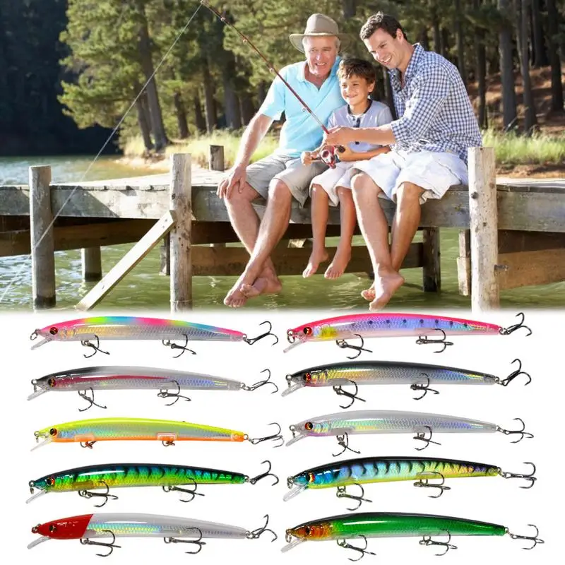Hard-Bait-Minnow-Lures-3D-Artificial-Minnow-Fishing-Lures-Baits ...