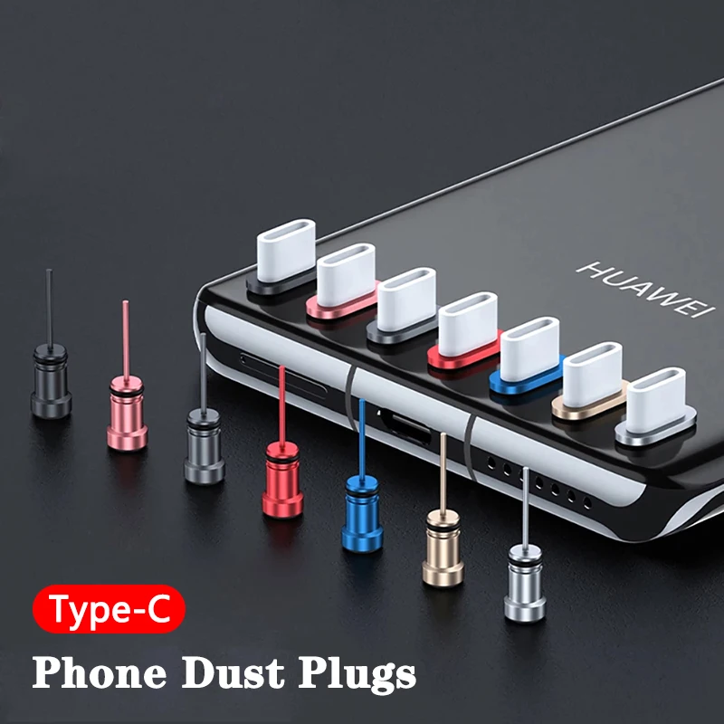 Type-C-Micro-USB-Charging-Port-Anti-Dust-Plug-Earphone-Charging-Port ...