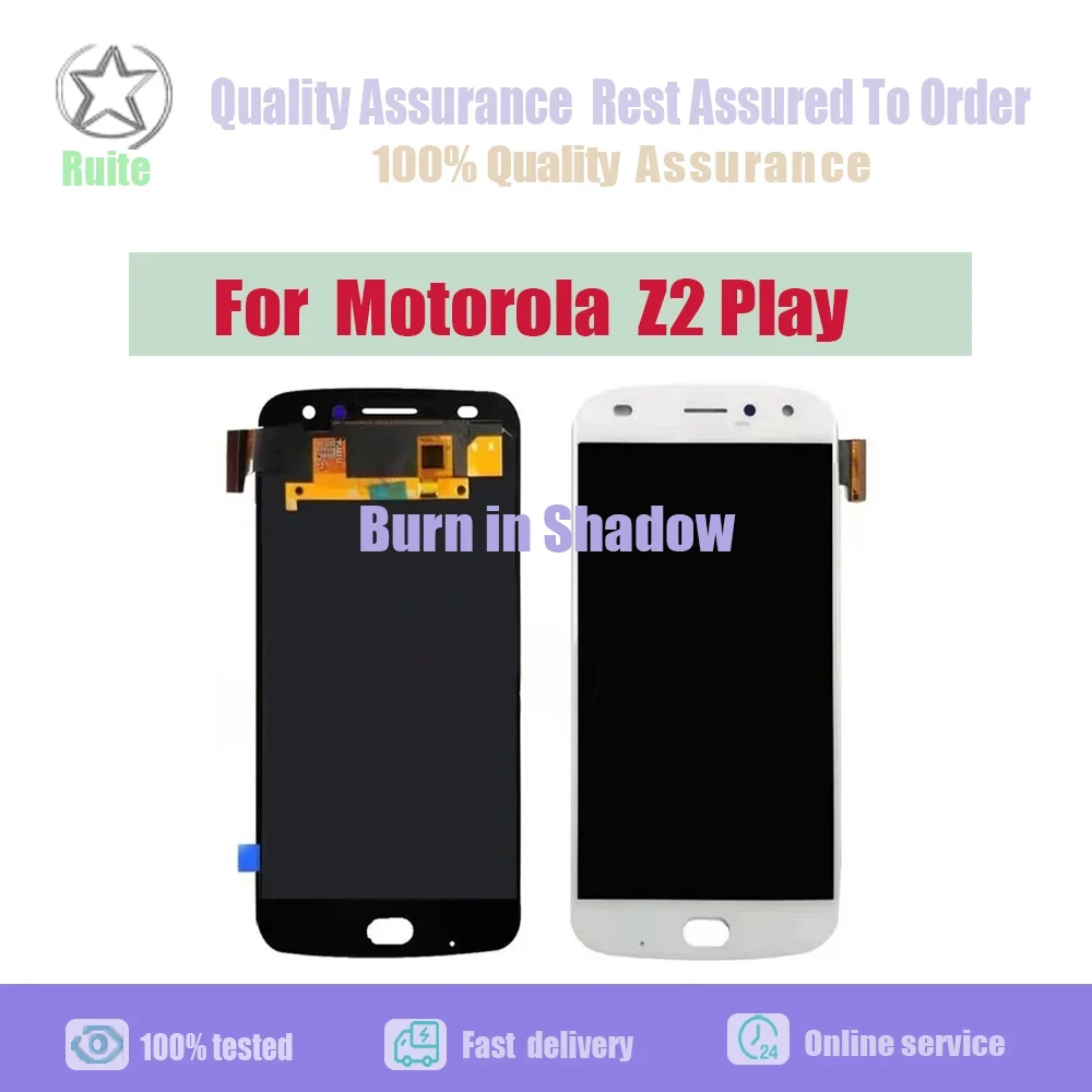 5.5"Original AMOLED For Motorola Moto Z2 Play XT1710-10 LCD Display ...