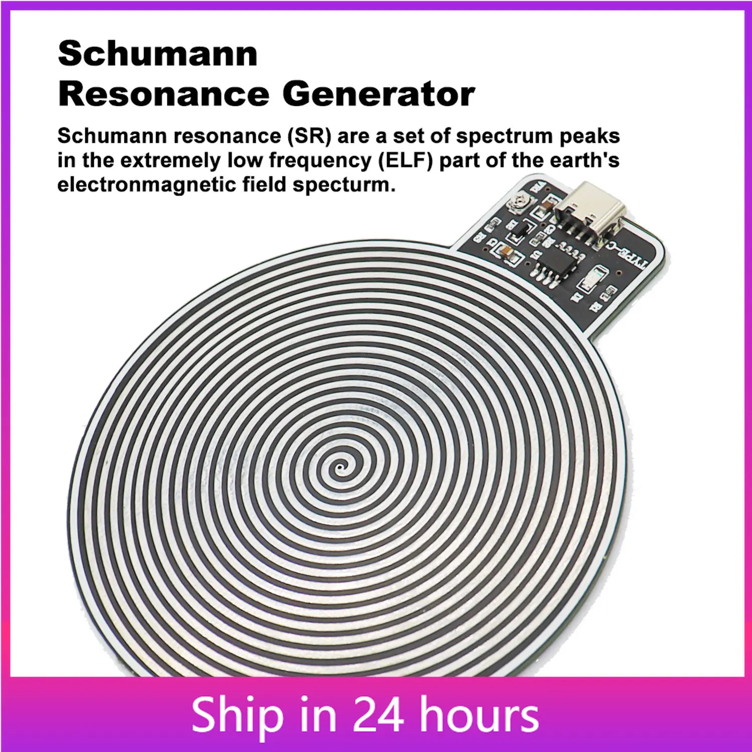 2022NEW 7.8Hz Schumann Waves Ultra-Low Frequency Pulse Generator Sleep ...