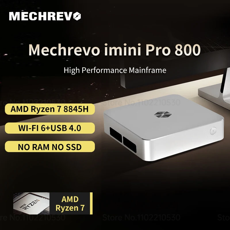 MECHREVO-imini-Pro-Mini-PC-AMD-Ryzen7-8845H-Mini-Computer-Radeon-780M ...