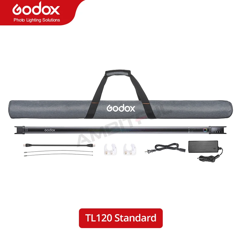 Godox TL120 TL120-K4 RGB Color Pavo Tube Light Photography Handheld ...