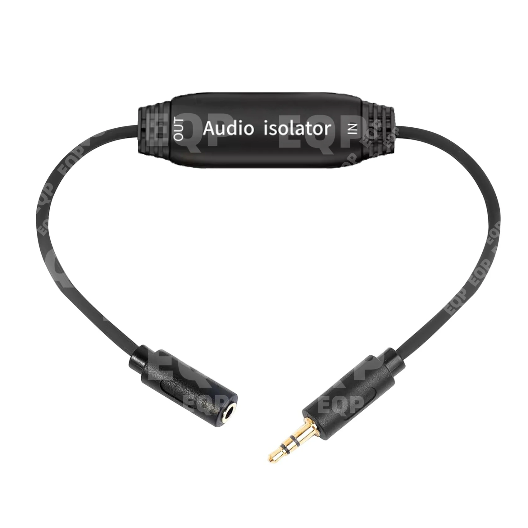3.5mm AUX Noise Filter Ground Loop Isolator for Car Audio/Home Stereo ...