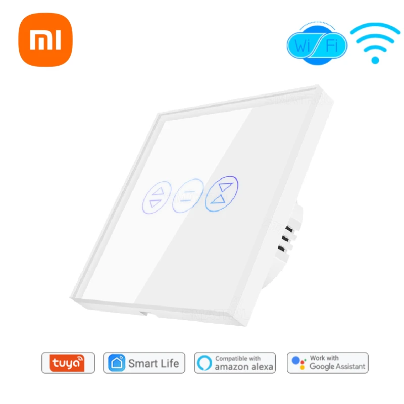 WiFi-Smart-Touch-Curtain-Blinds-Roller-Shutter-Engine-Switch-Tuya-Life ...