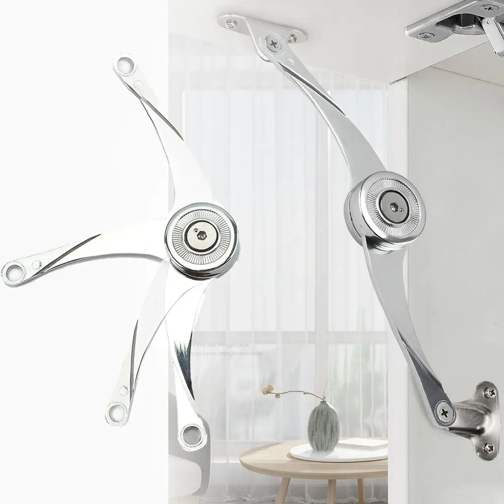 Hydraulic Randomly Stop Hinges Kitchen Cabinet Door Adjustable Polish ...