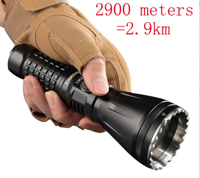 MATEMINCO LEP Laser Spotlight Flashlight 2952 Meters Long Range USB ...