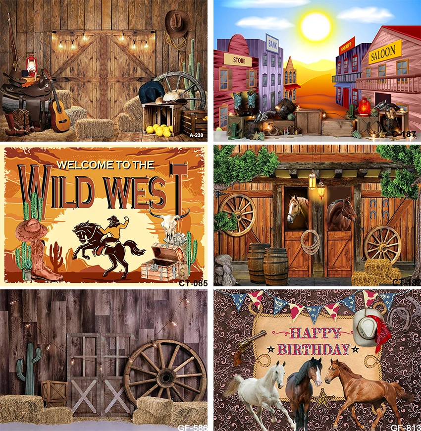 Wild-West-Fotografie-Kulissen-Farm-Western-Cowboy-Holz-Scheune-Saloon ...