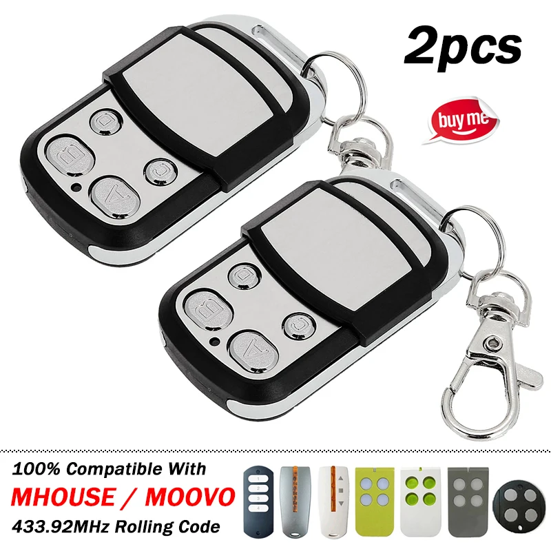 New 433.92MHz Garage / Gate Remote Control Compatible With Myhouse ...