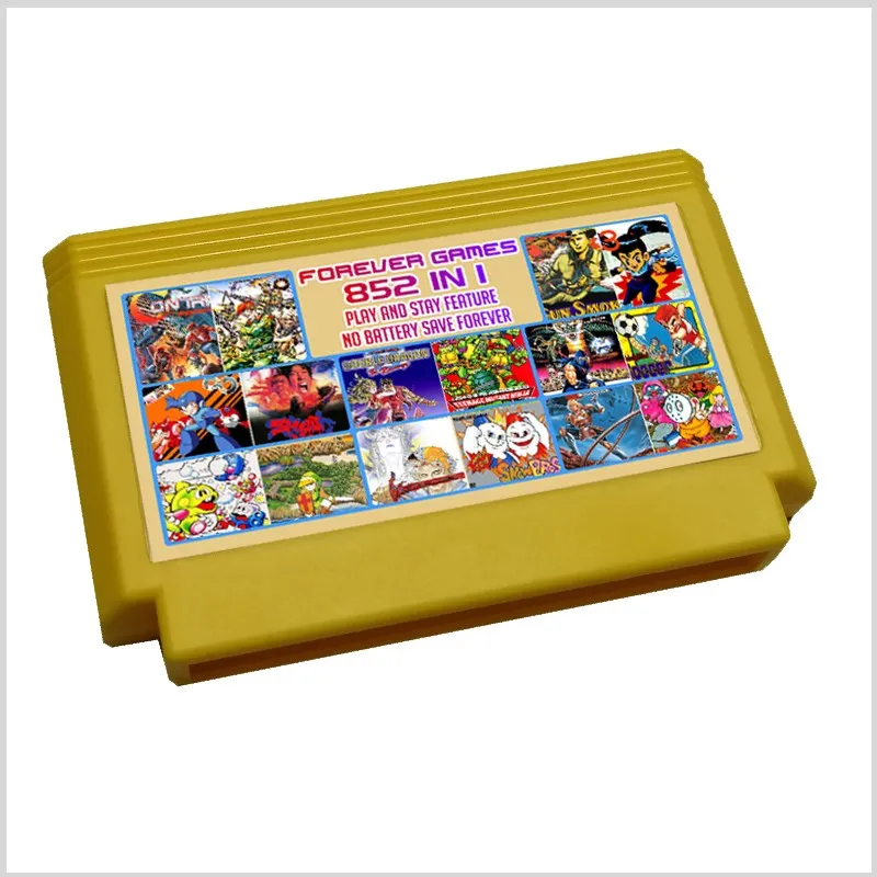 Forever Duo Games Of Nes 852 In 1（405+447） For Nes/fc Console 1024mbit ...