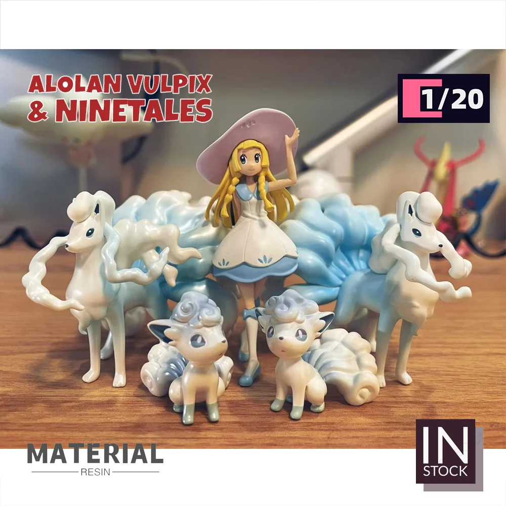 [in Stock] 1/20 Scale World Figure [hh Studio] - Alolan Vulpix ...
