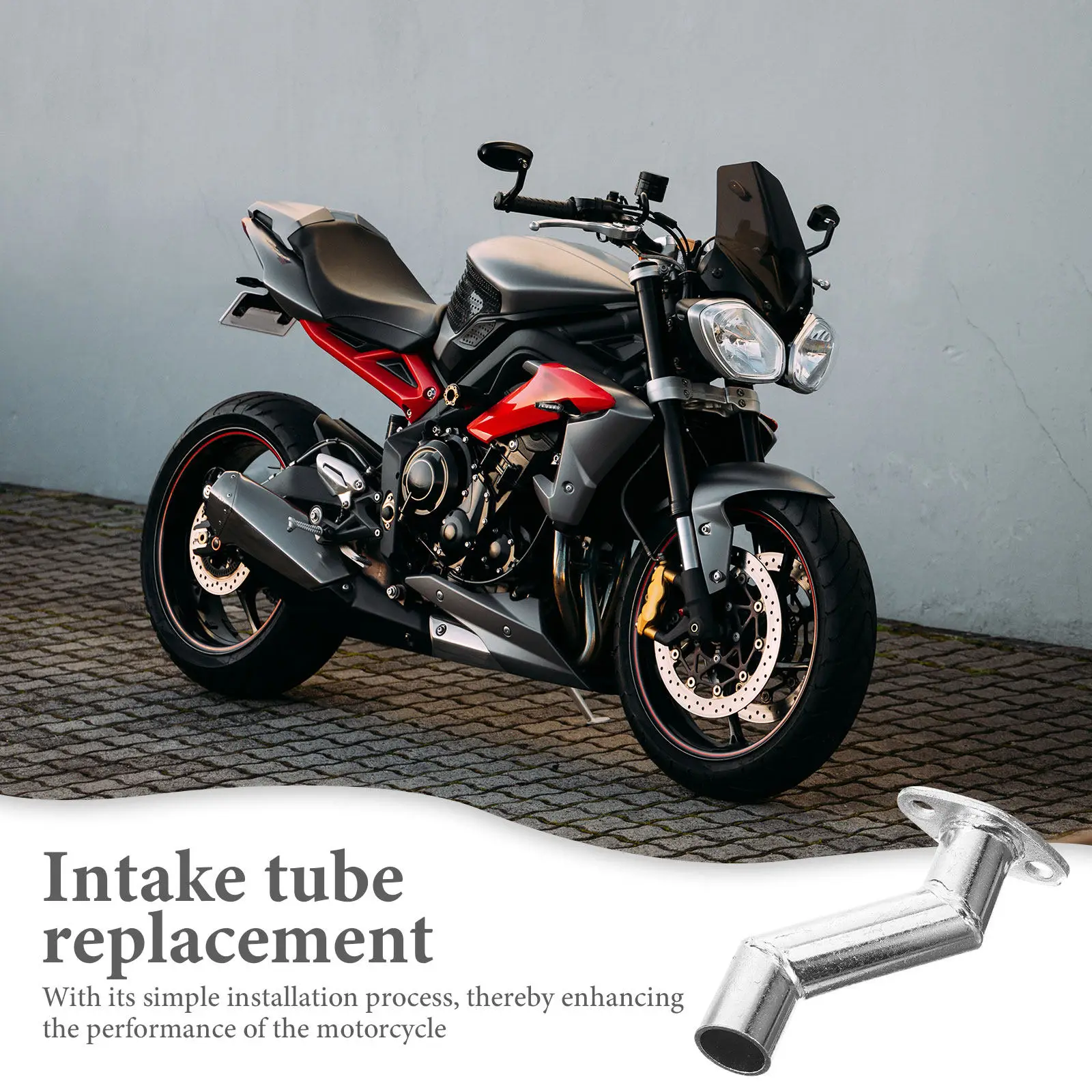 Motorcycle Intake Manifold for Mini Motorcycles Iron Material Enhanced ...