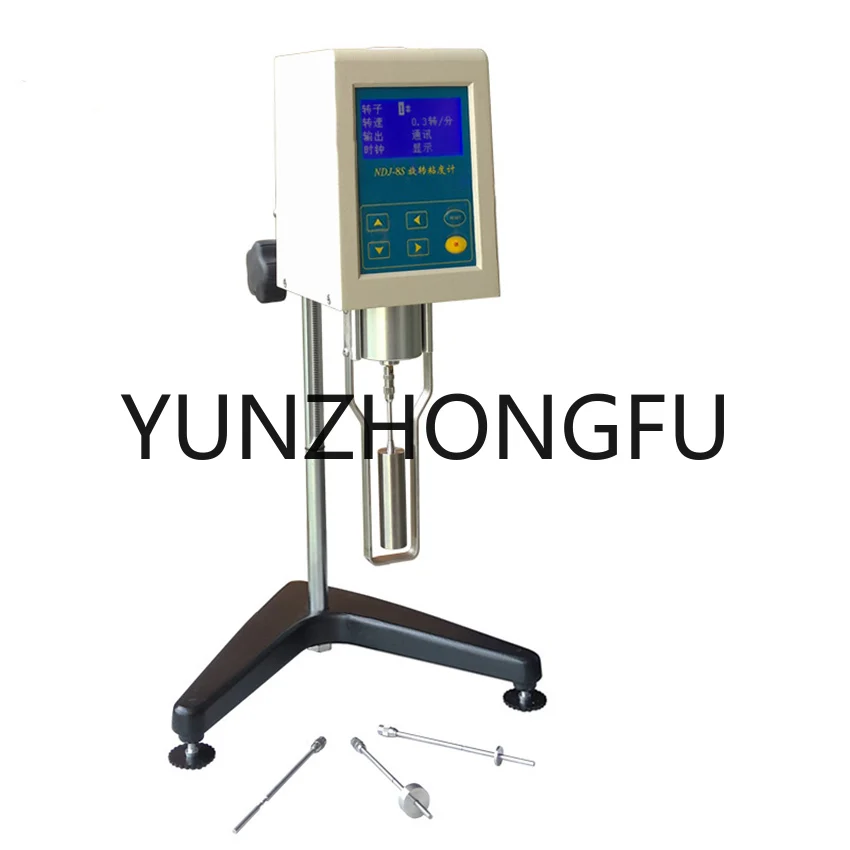 NDJ-8S-Digital-Rotary-Viscometer-Liquid-Viscosity-Tester-Range-1 ...