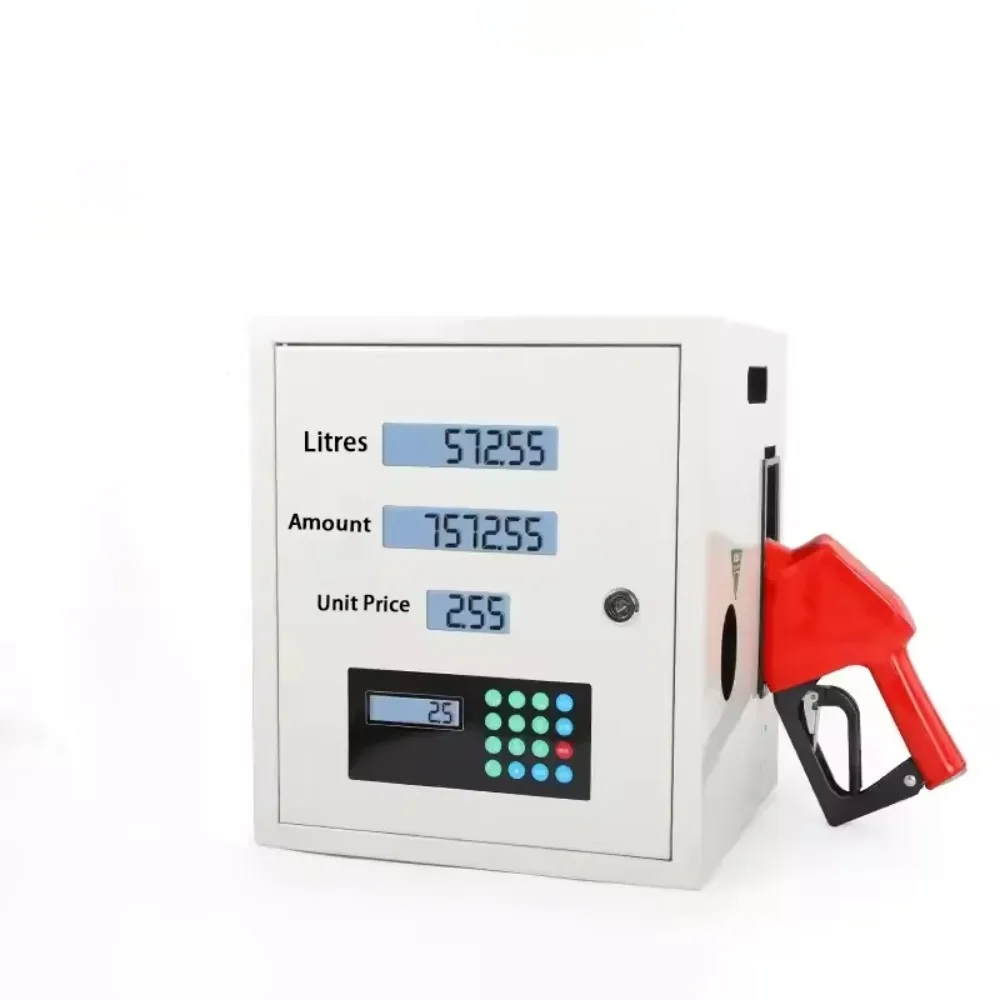 12V/24V/220V Fuel Dispenser With 6m Oil Outlet Hose and Self-sealing ...