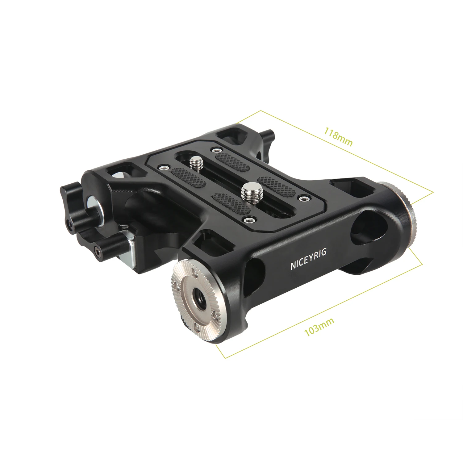 Niceyrig-Base-Plate-Kit-Arri-Style-Clamp-with-Arri-Rosette-Mount-Dual ...