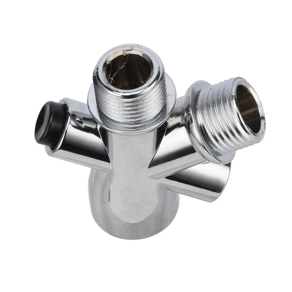 1-2-Thread-Water-Splitter-Connector-Water-Mixing-Valve-Fitting-Bathroom ...