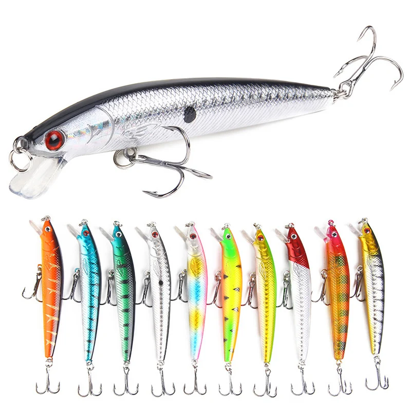 1Pcs-Japanese-Minnow-Fishing-Lures-Floating-Hard-Bait-95mm-7g ...