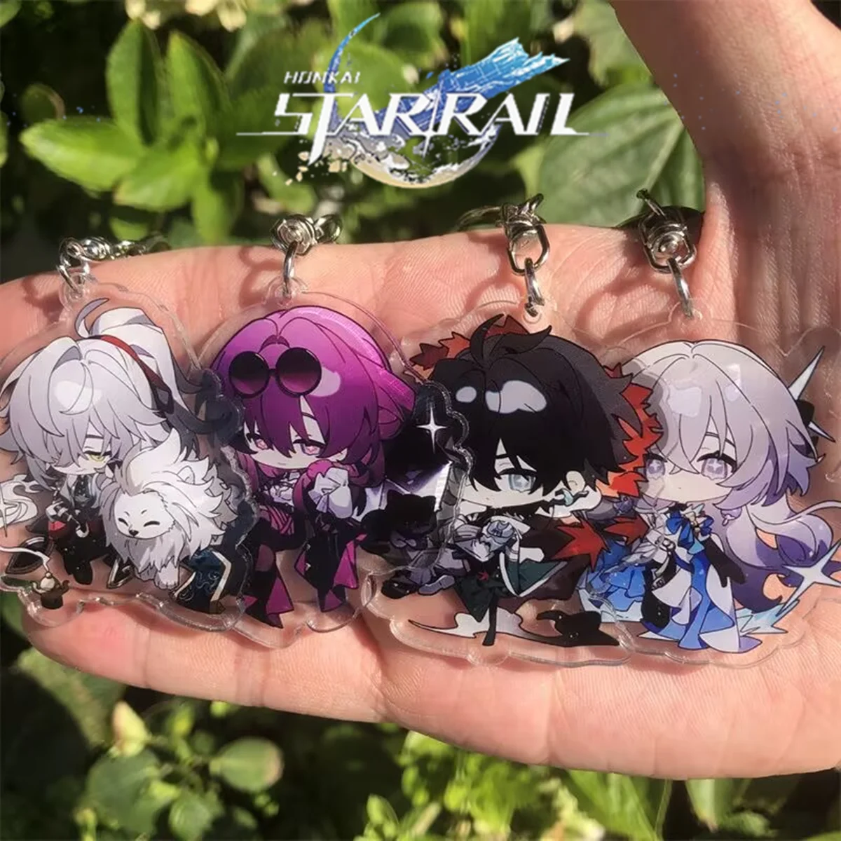 New-Honkai-Star-Rail-Bronya-Jing-Yuan-Kafka-Seele-Keychain-Cute-Anime ...