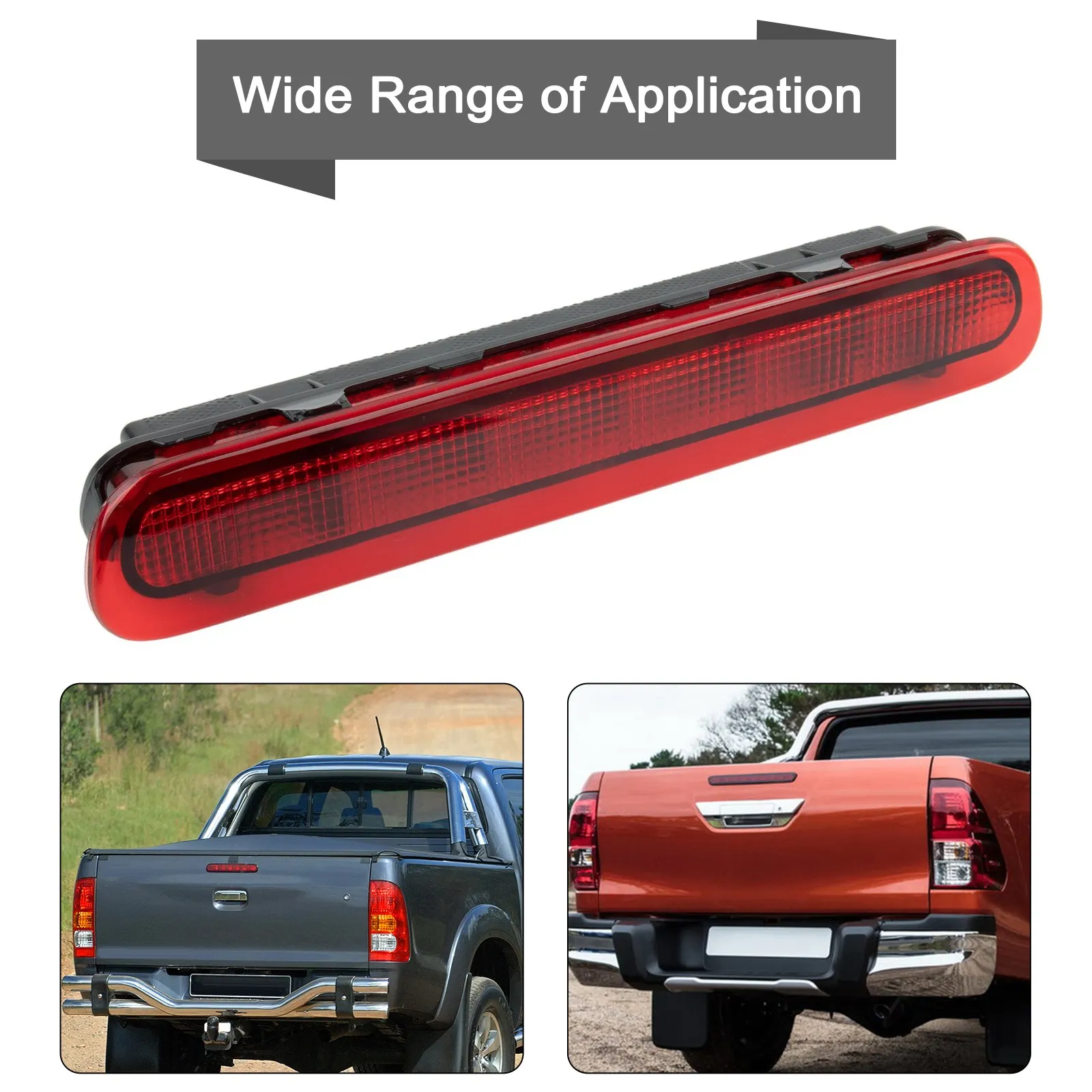 Car 12V LEDs Third Brake Light For Toyota HILUX Vigo 2005- 2014 81570 ...