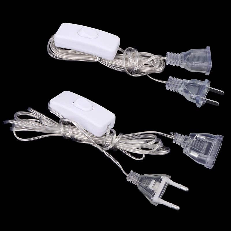 3m-Plug-Extender-Wire-Extension-Cable-EU-US-Plug-For-LED-String-Light ...