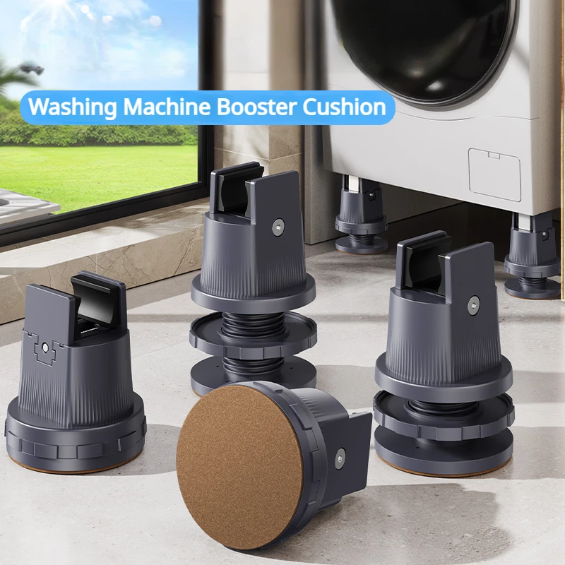 Eary 4Pcs/Set Washing Machine Booster Cusion Anti-Slip Furniture Feet ...