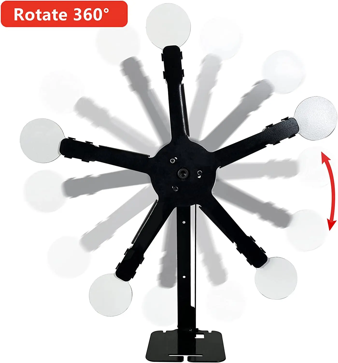 360° Rotating Shooting Target Automatic Reset Rotating Bracket Tactical ...