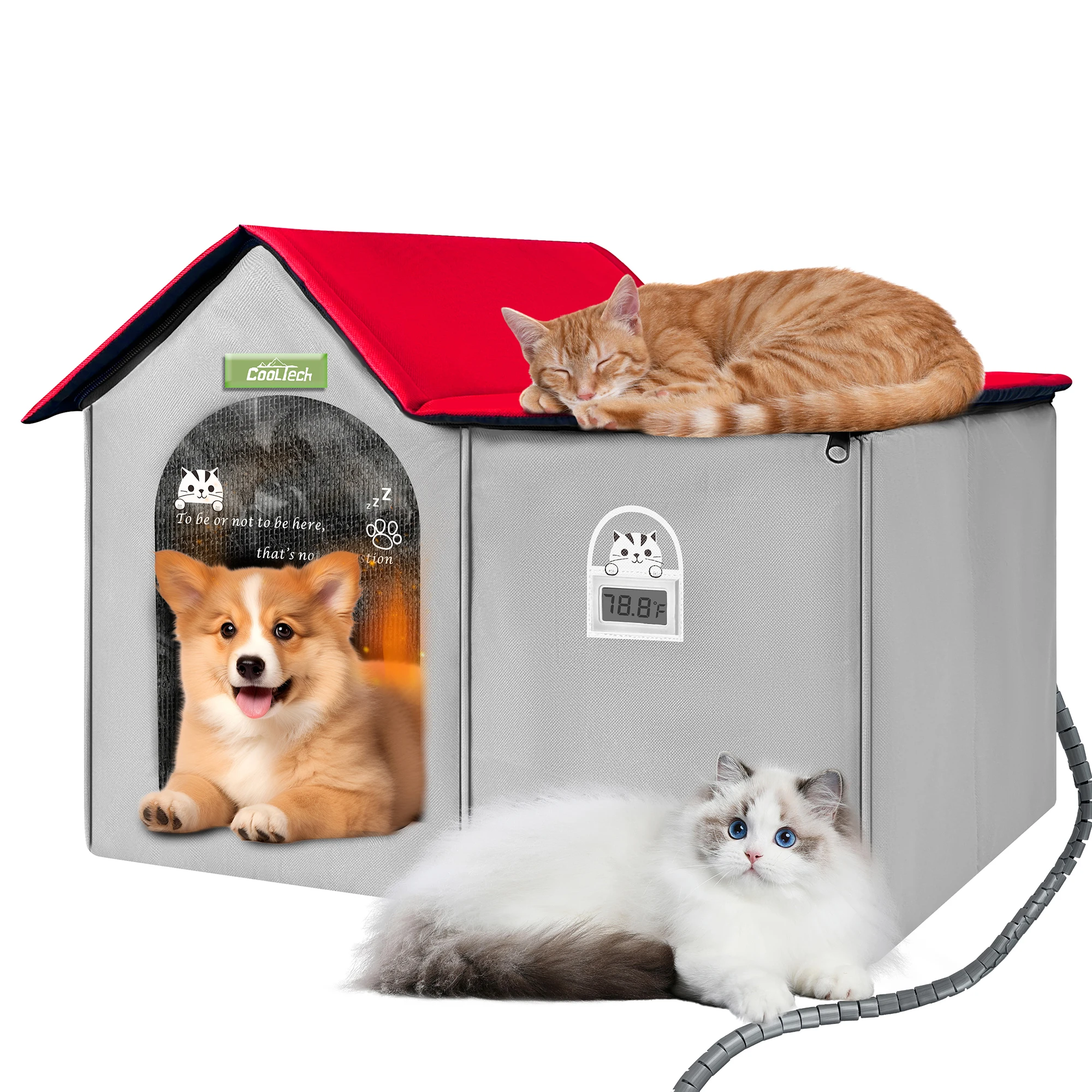 Smart Pet AC House: The Ultimate Dog AC Unit for Climate-Controlled ...
