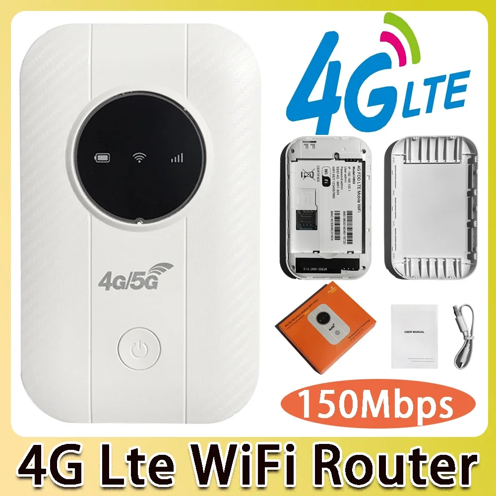 Roteador-WiFi-sem-fio-port-til-4G-Lte-modem-mini-hotspot-ao-ar-livre ...