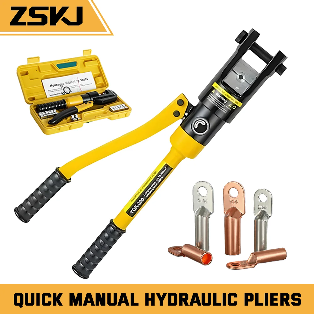 6-120 Hydraulic Crimping Pliers YQK-120 Pressure 6T Home Hydraulic ...