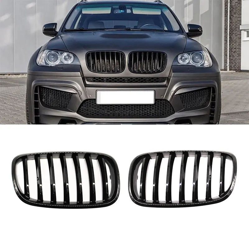 Bmw 호환 호환그릴커버 튜닝 몰딩 호환용 전면 키드니 그릴 매트 광택 블랙 스포츠 레이싱 티몬