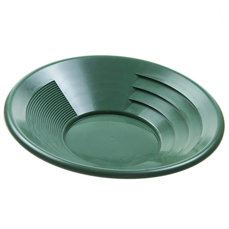 1Pcs Plastic Gold Pan Basin Nugget Mining Pan Dredging Prospecting ...