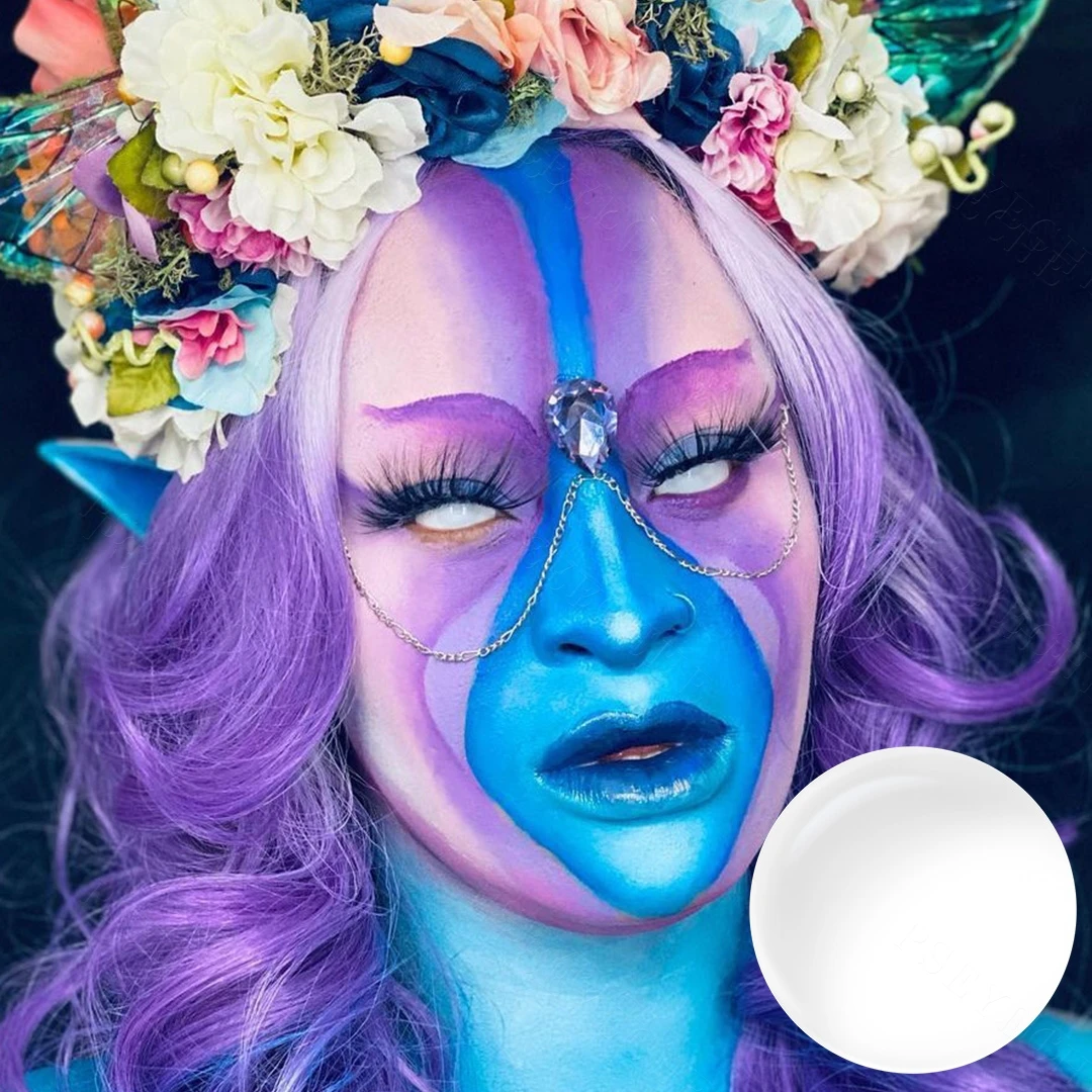 White Sclera Contacts