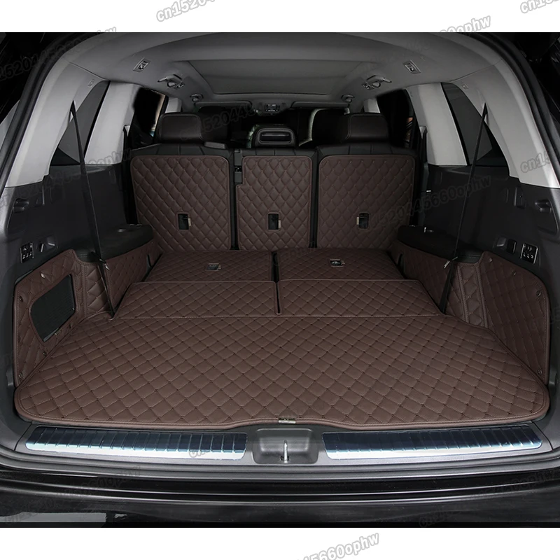 Leather Car Trunk Mats For Mercedes Benz Gls 2020 2021 X167 2022 2023 7 ...