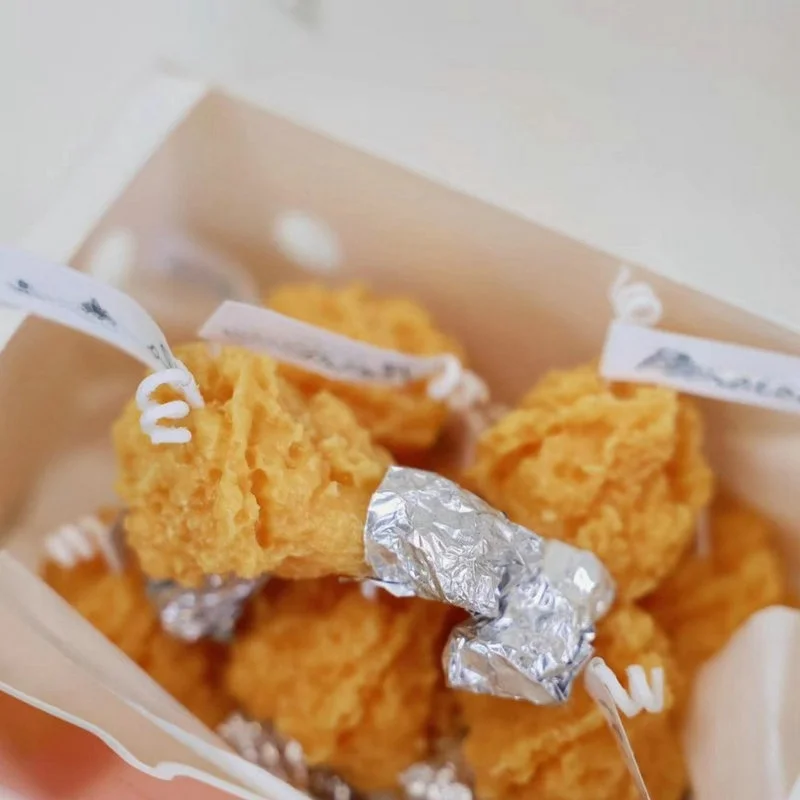 Mold Silicone Molds Fried Chicken Leg Molds Aromatherapy Mold Gypsum ...