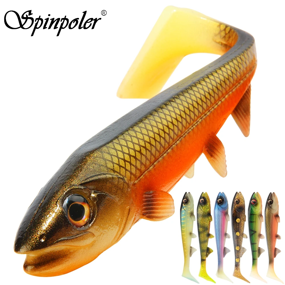 Spinpoler-Bombshad-Big-Size-Pike-Softbaits-Fishing-Lures-14cm-18cm ...