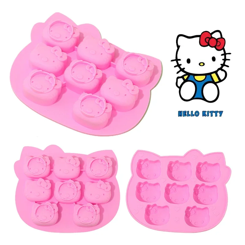 8-Grids-Hello-Kitty-Mold-Cartoon-Home-Baking-Food-Grade-Silicone ...